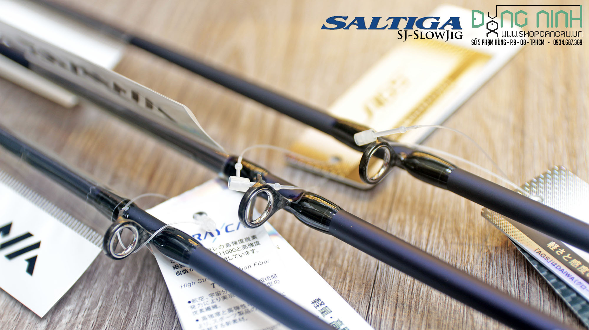 Cần jig Daiwa Saltiga SJ - 2023 ( Slowjig)